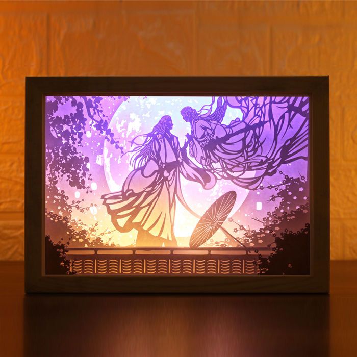 Heaven Official’s Blessing paper sculpture lamp Xie Lian Huacheng ...