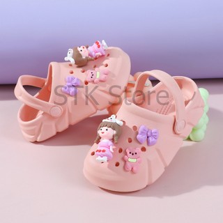 ST3057-2 Cute Kids Closs Style Sandals for Girls GOOD QUALITY | Shopee ...