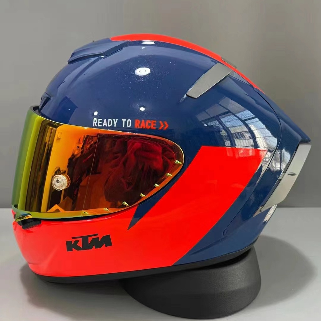 Hot! SHOEI X14 Full Face Helmet X14 KTM Model Helmet Riding Motocross ...