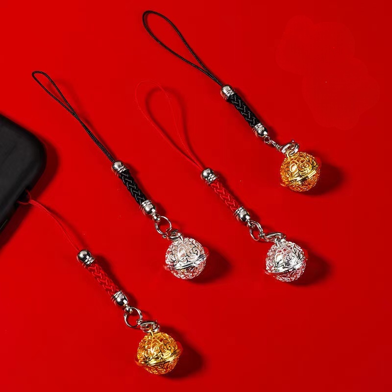 Mobile Phone Pendant Antique Bell One Step Ring Couple | Shopee Philippines