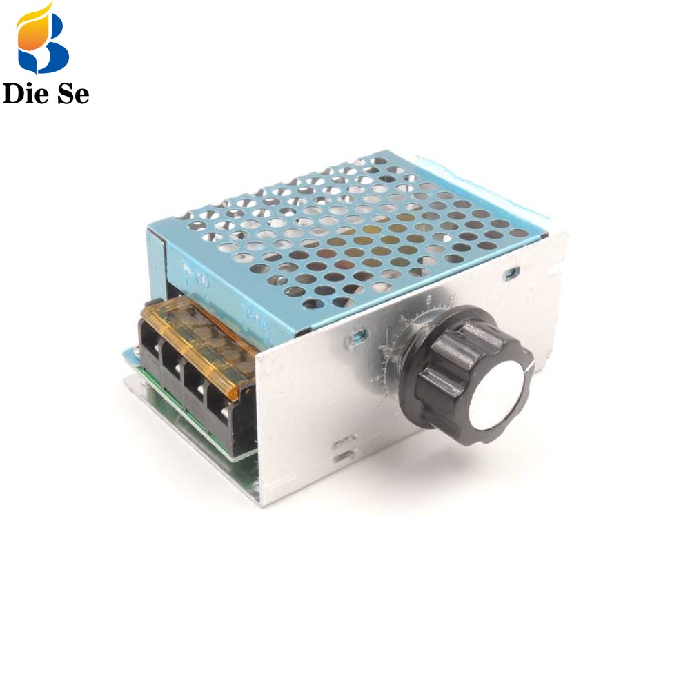 AC 220V 4000W Voltage Regulator Dimmer,Electric Motor Speed Controller ...