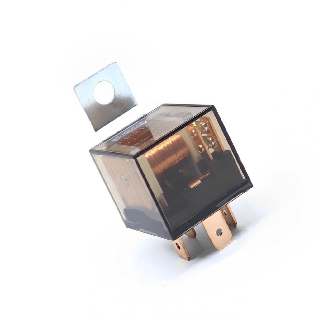 12V Universal 100A Large Current 4 Pin Automotive Relay Double Contact ...