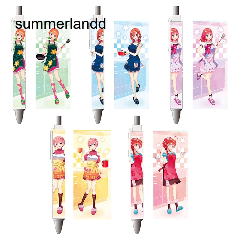 SL Anime New Quintessential Quintuplets Cartoon Plastic Ballpoint Pen ...
