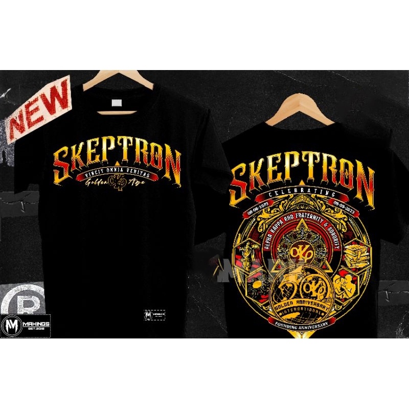 Skeptron "Akhro" 50th founding anniversary shirts with free sticker ...