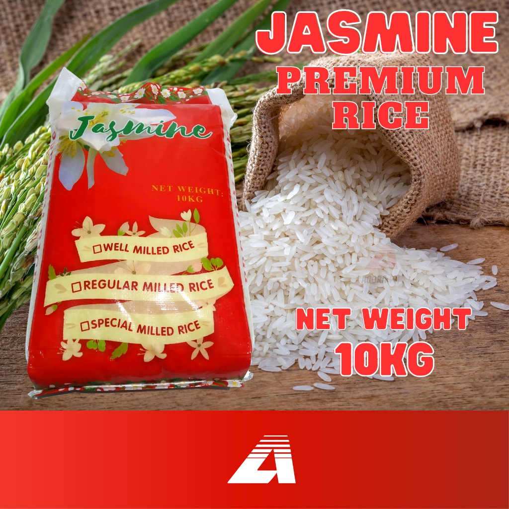 Jasmine Red Bagong Ani Well Milled Premium Rice from Isabela 10kg ...