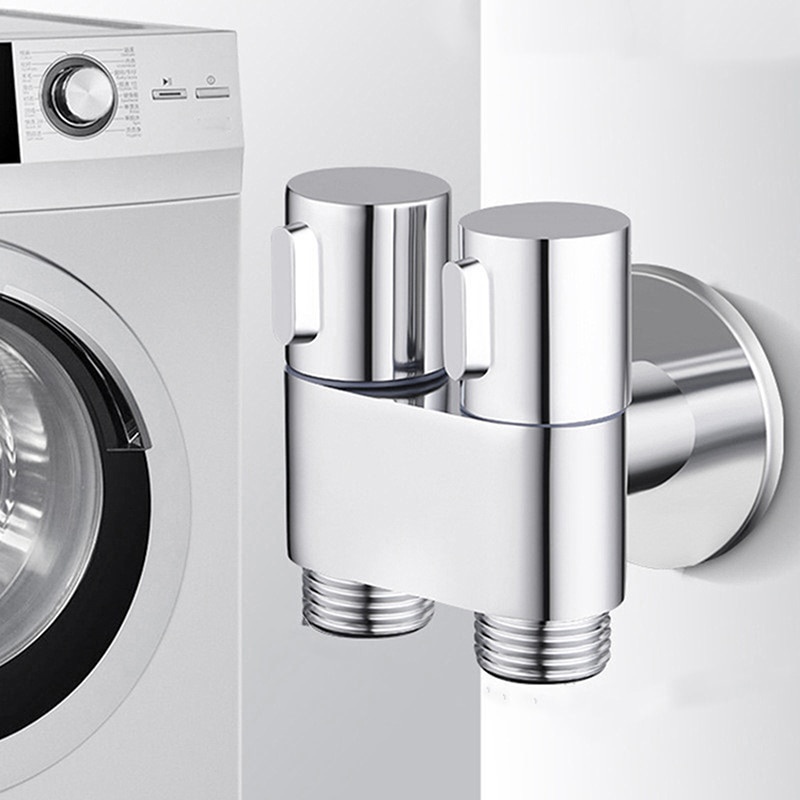 【Ready Stock】G1/2 Dual Control Angle Filling Valve Wall Mounted Toilet ...