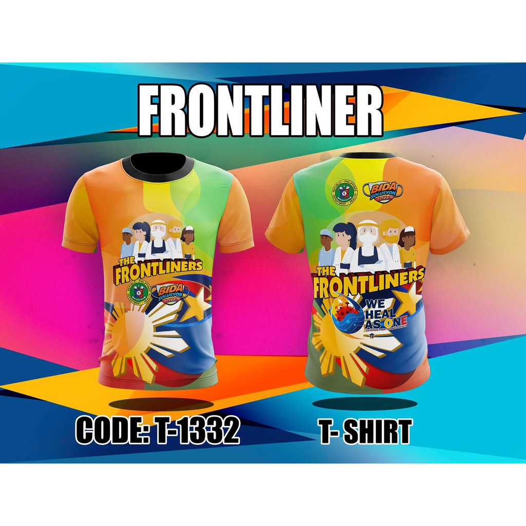 NEW DESIGNS !!! FRONTLINERS/CONTACT TRACERS FULL SUBLIMATION T-SHIRTS ...