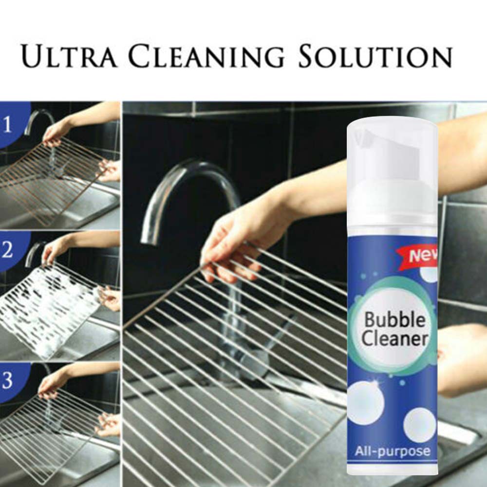 North Moon All-Purpose Bubble Rust Cleaner Kitchen Grease Cleaning Bubble Spray Anti Oily Foam ...