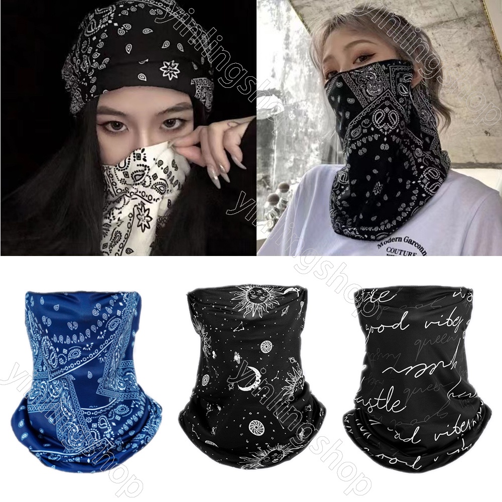 Bicycle Fishing Sport Headband Motor Mask Motorcycle Mask UV Bandana ...