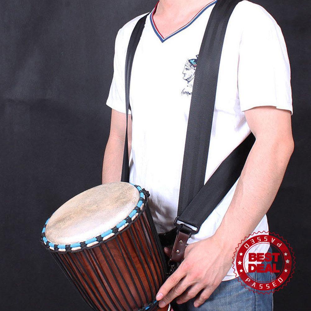 Veromoda Djembe Double Shoulder Strap Polyester Djembe Musical Quick ...