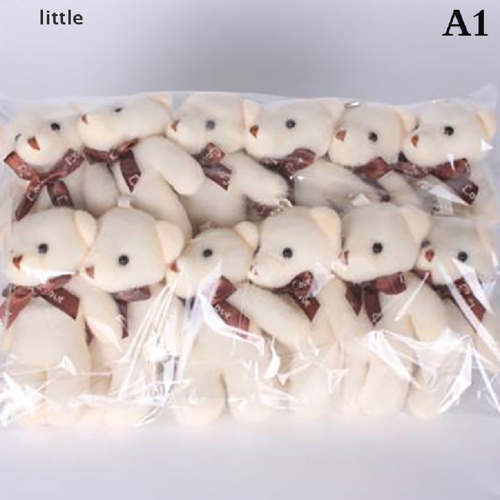 phlittle 12Pcs/Lot or 10Pcs/Lot Soft Stuffed Bear Plush Toys Mini Teddy ...