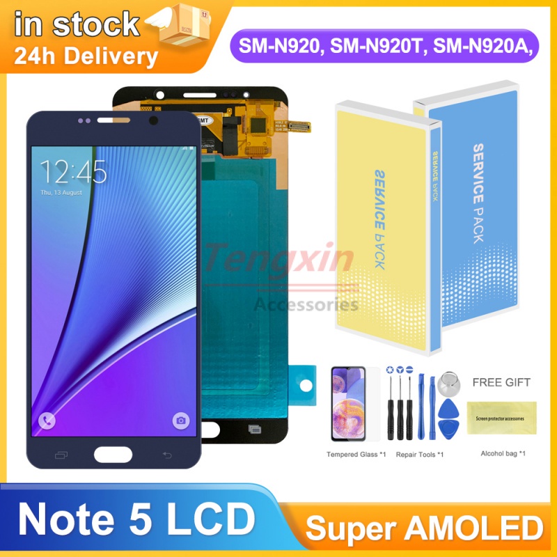 Super AMOLED Display for Samsung Galaxy Note 5 Lcd Display Touch Screen ...