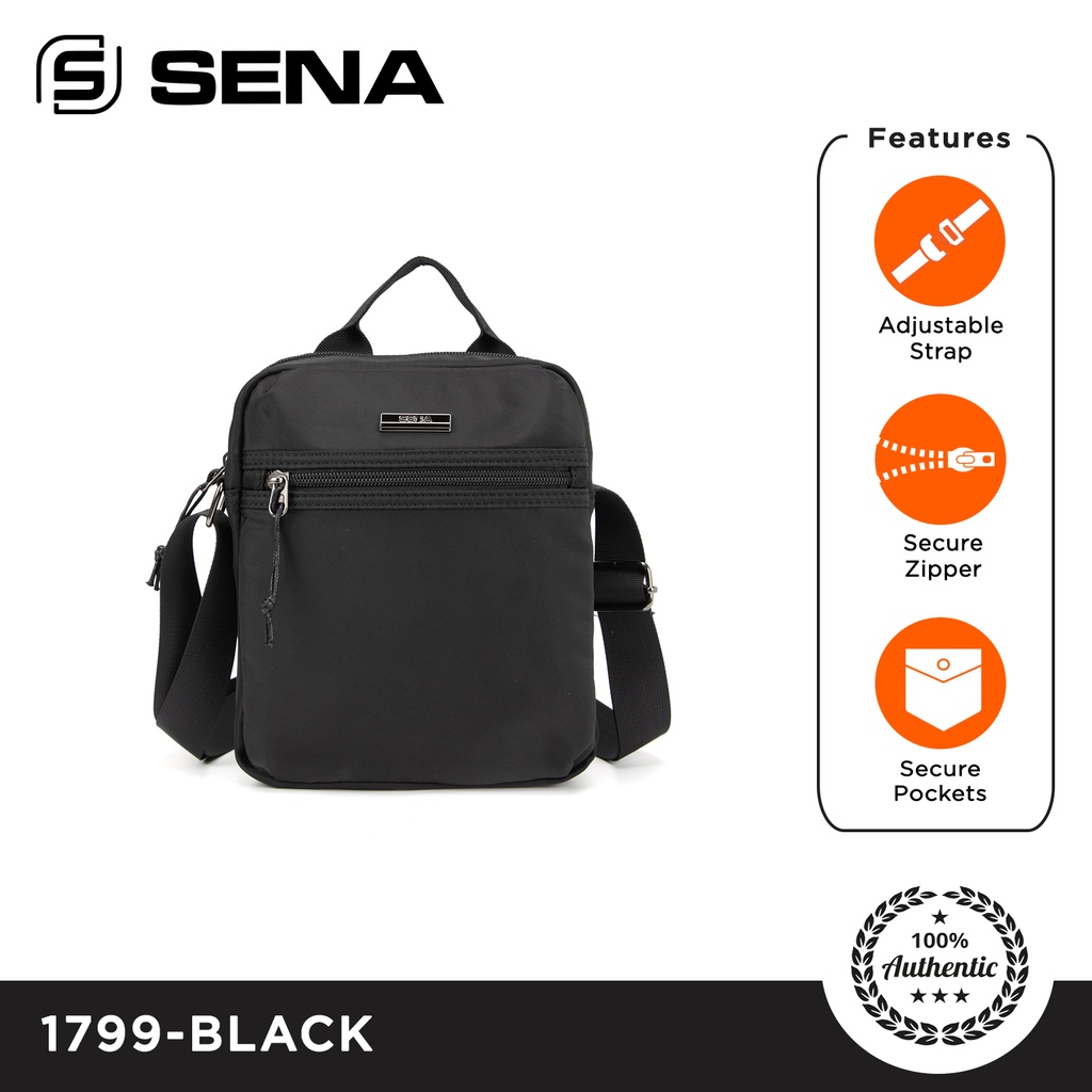SENA-1799 Crossbody Bag Plain | Shopee Philippines