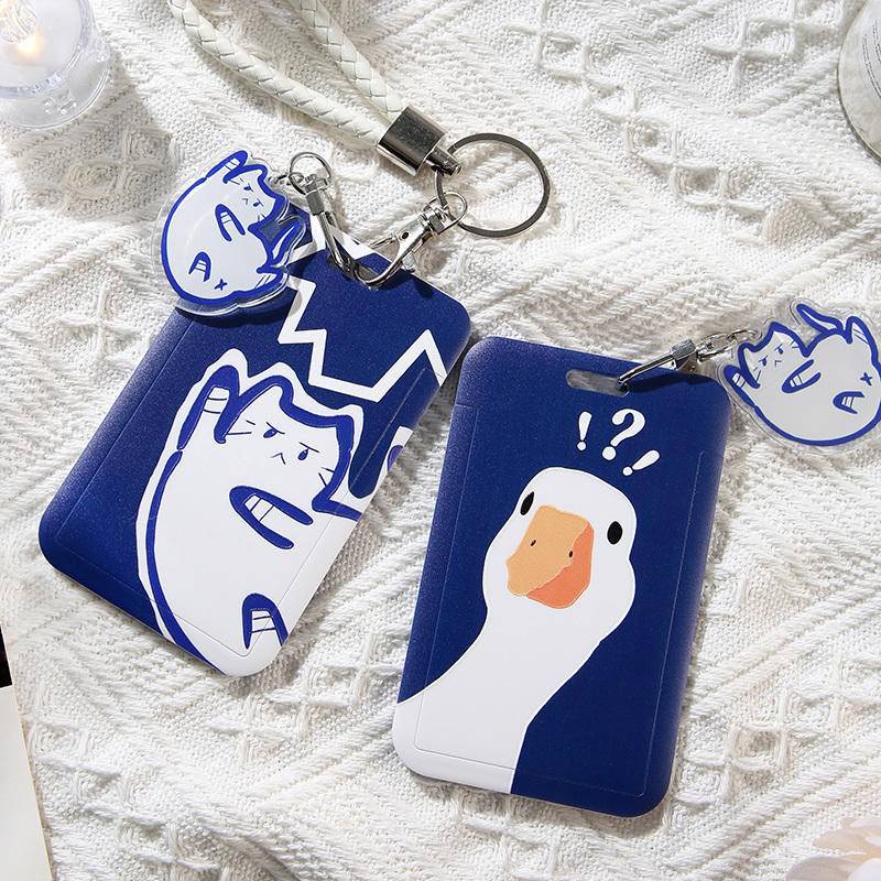 cat card cover with cute pendant for key apartment door card ...