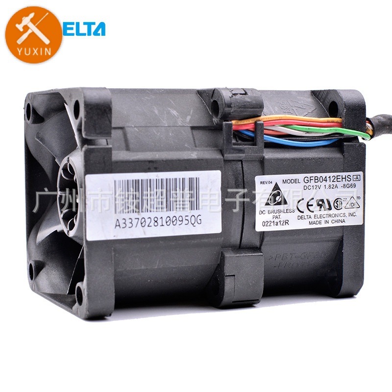 DELTA 4056 violent booster fan server/modified fan 12V 1.82A GFB0412EHS ...