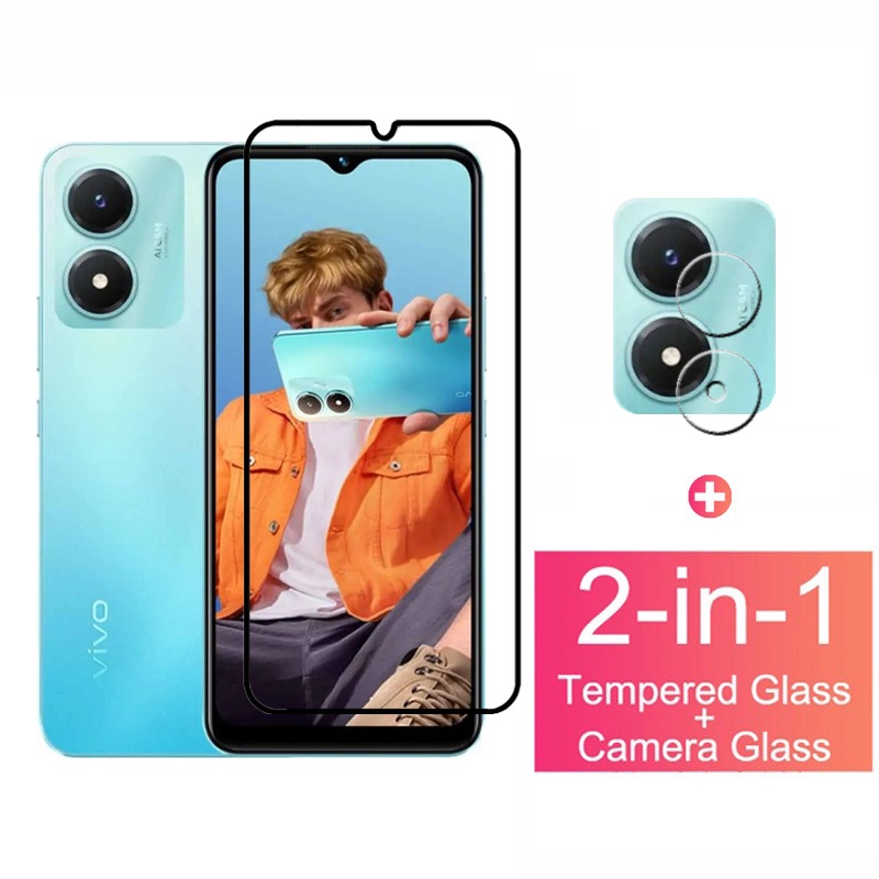 Vivo Y02s Tempered Glass Screen Protector For Vivo Y16 Y22 Y35 Y02 Y22s ...