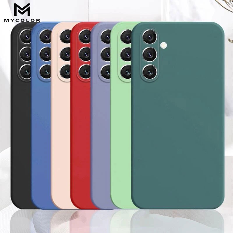 Soft Silicon Phone Case protects Camera for Samsung ss Galaxy A16 A06 A55 A54 A53 A52 A52s A51 ...
