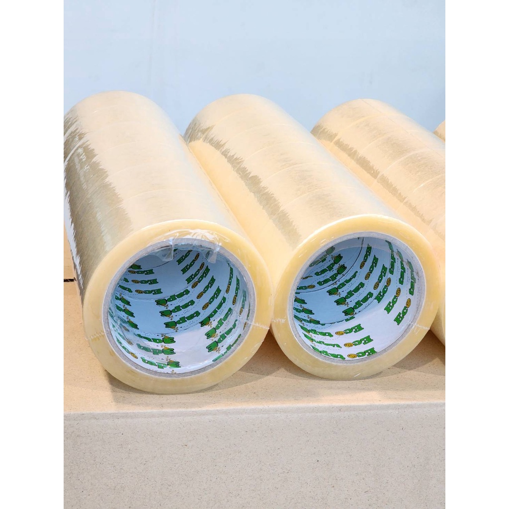 Pack Of 6 Rolls Clear/Opaque Tape 2 Inches x 100 Yards Cl 40mic 1 ...