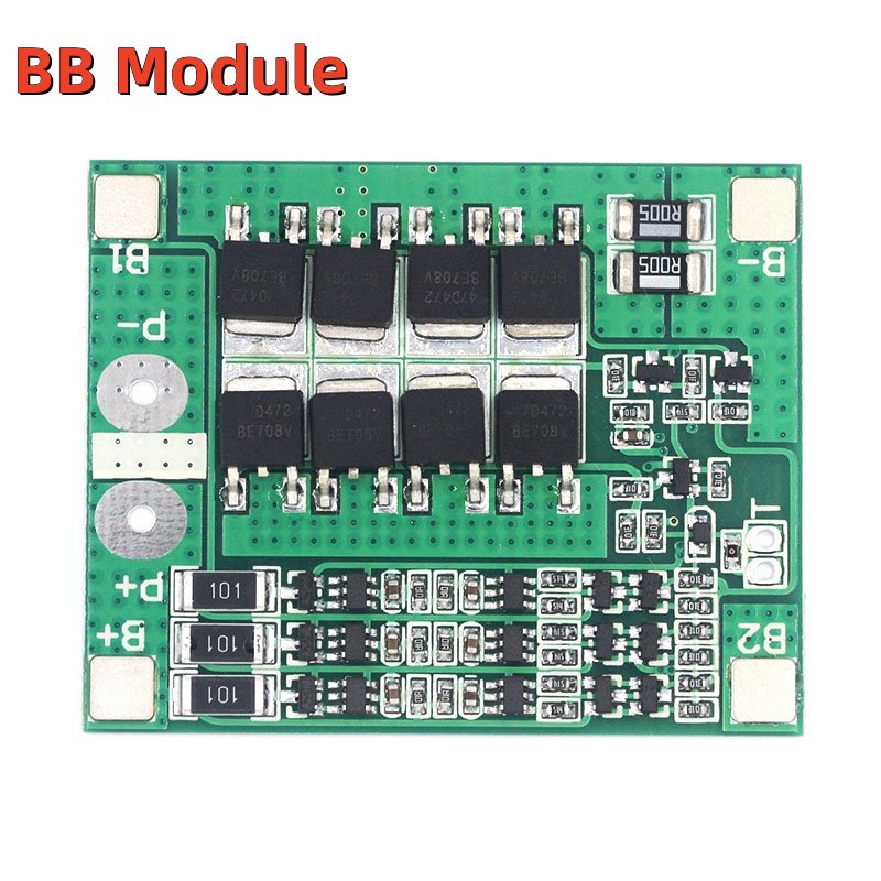 3S 25A lithium ion 18650 BMS powertrain control module battery ...
