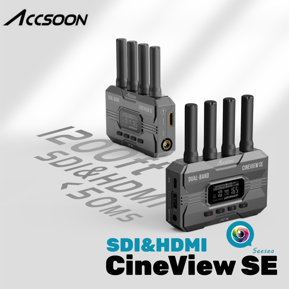 Accsoon Cineview SE Wireless Video Transmission System SDI HDMI Dual ...