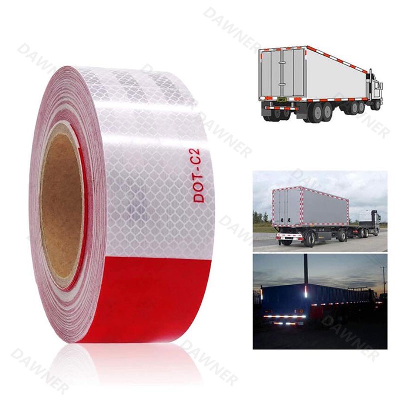 36M/Roll Truck Reflective Safety Tape Waterproof reflectorized sticker ...