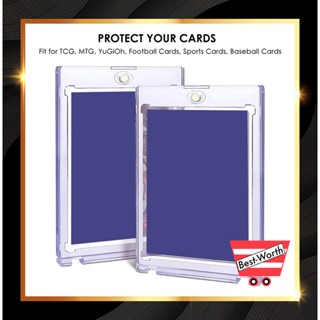 35PT / 55PT / 75PT / 100PT / 130PT Magnetic Card Holder Case for Trading Card - Card Protectors ...