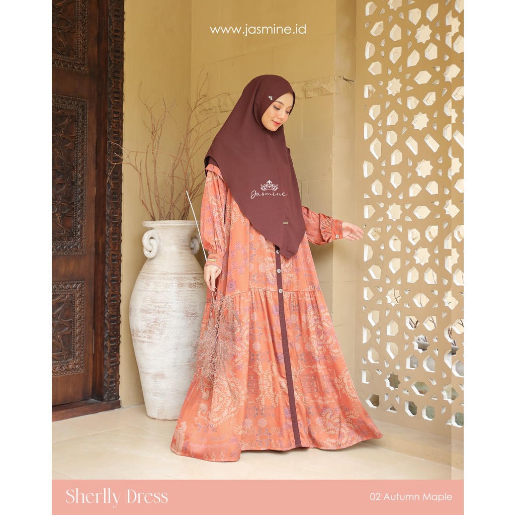 Sherlly Dress Jasmine by Lidia | Shopee Philippines