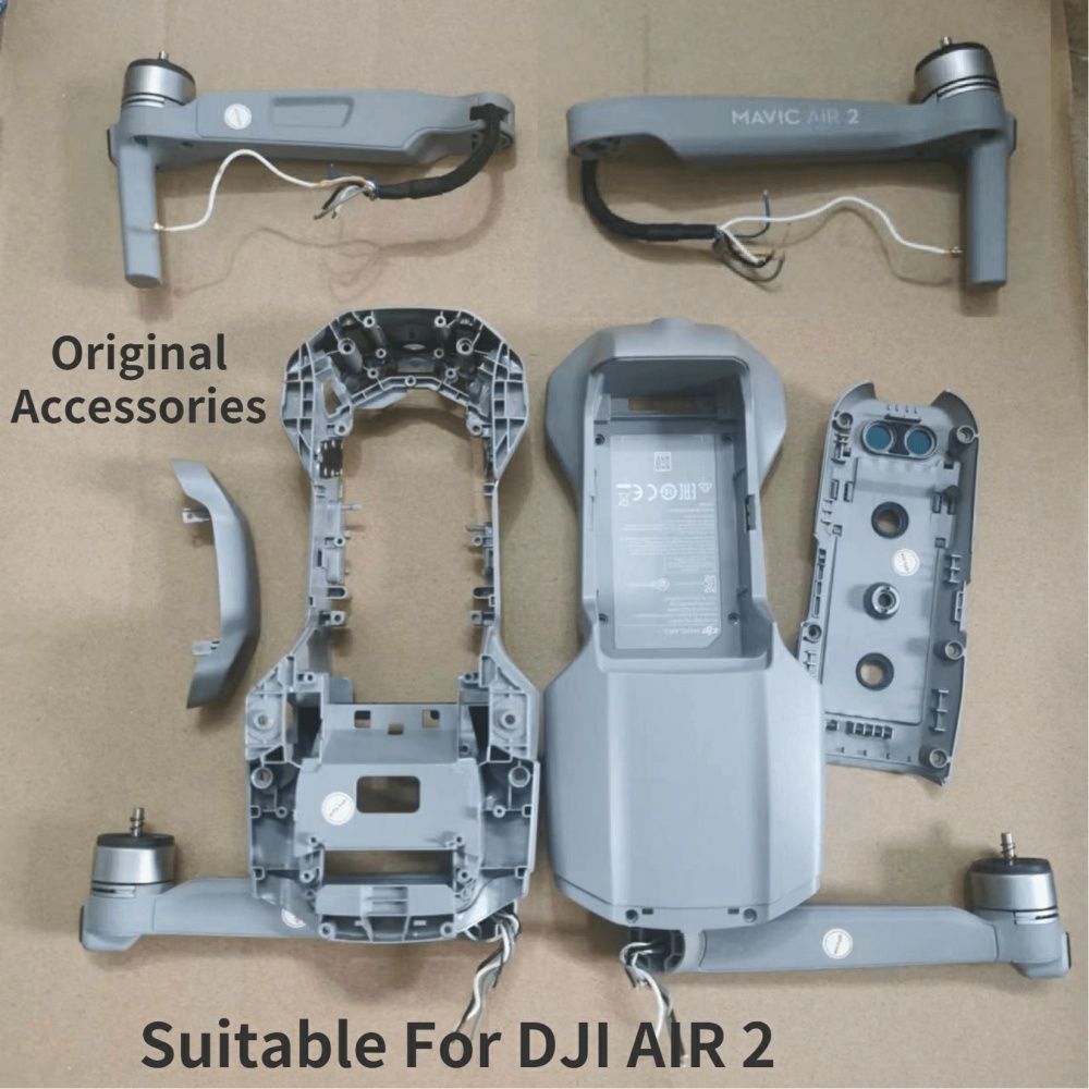 Original DJI Mavic Air 2 Body Shell/Arms Part - Upper Middle Bottom ...