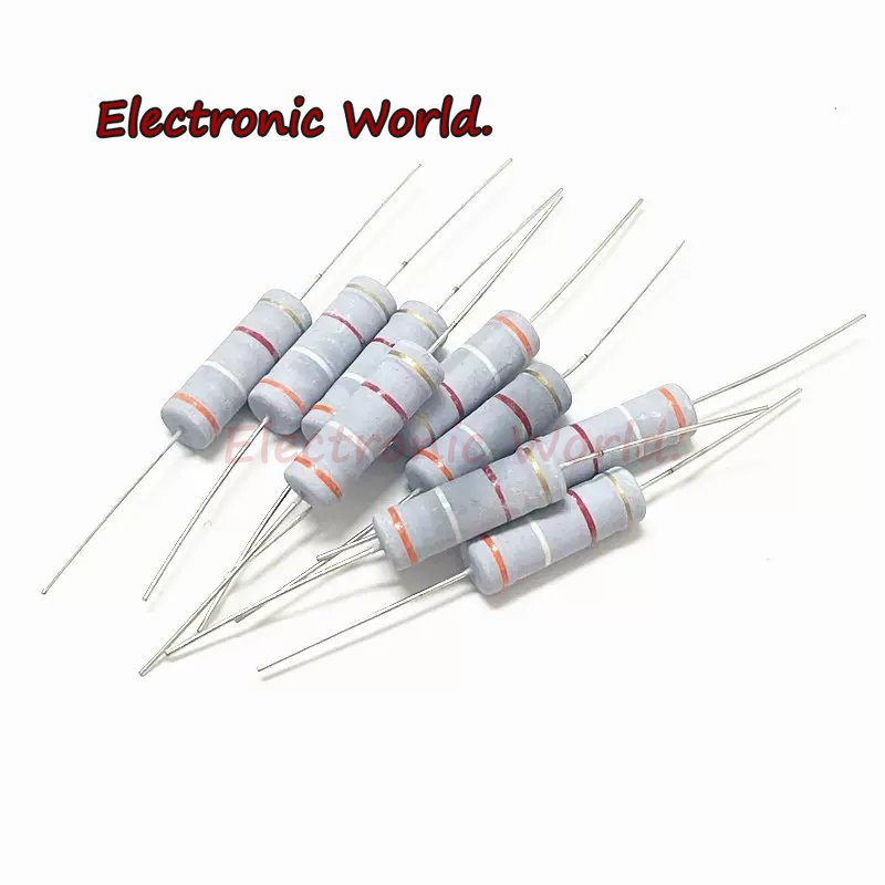 20Pcs 1W 2W 3W 5W Carbon Film Resistor 5% 39R 43R 47R 51R 56R 62R 68R 75R 82R 91R OHM | Shopee ...