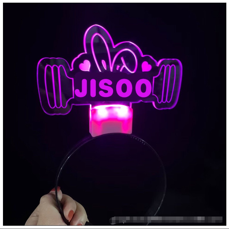 Blackpink Glowing Headband Support Light LISA Fan Concert JENNIE ...