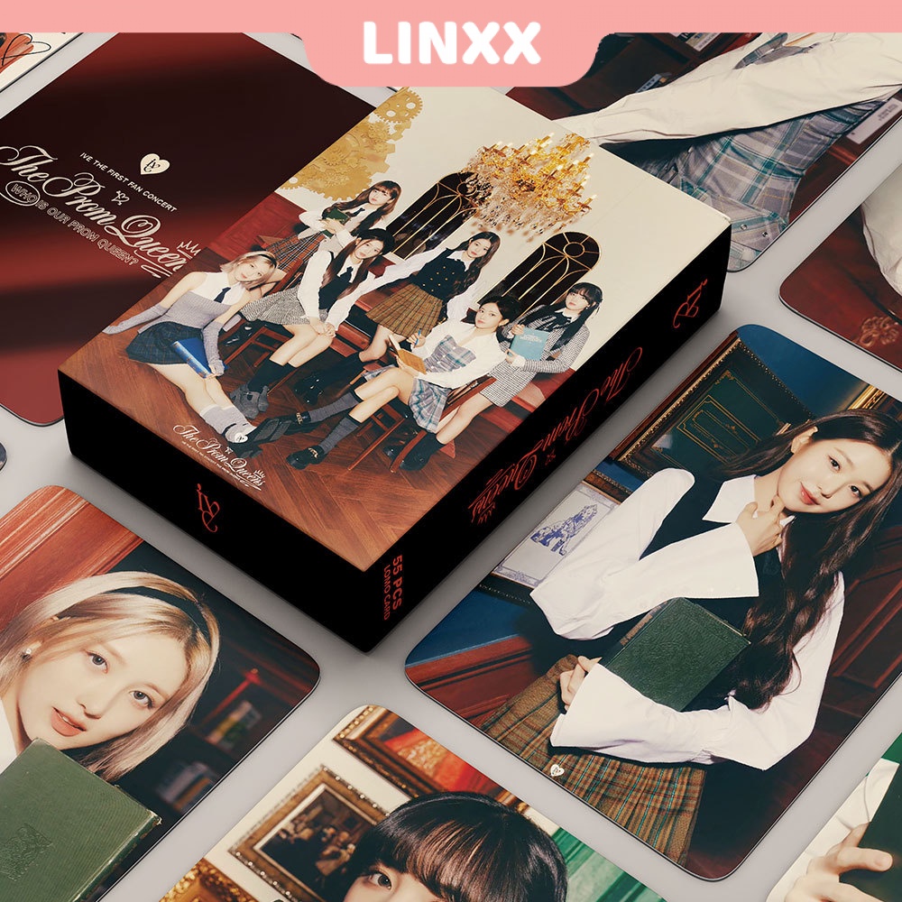 LINXX 55 Pcs IVE THE FIRST FAN 2023 Album Lomo Card Kpop Photocards ...
