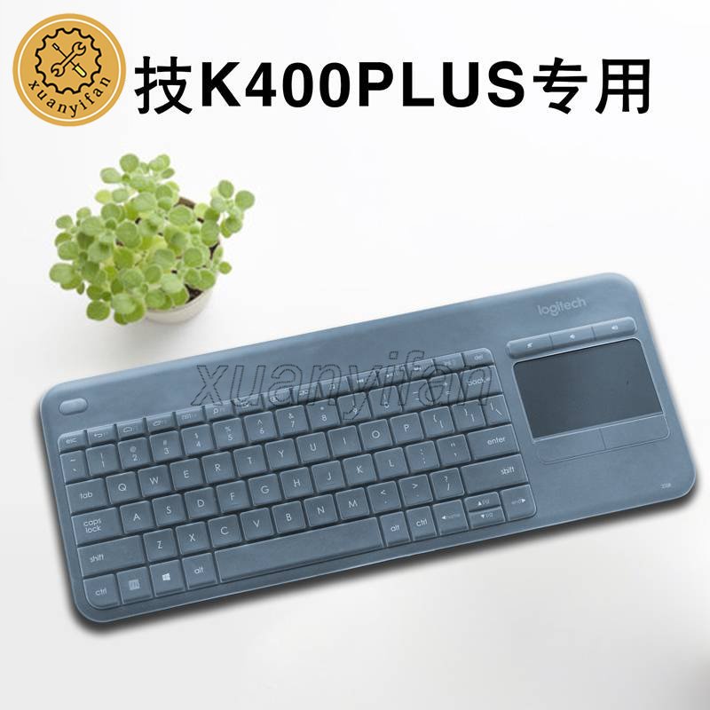 Clear transparent Silicone Keyboard Cover protectors For Logitech K400 ...