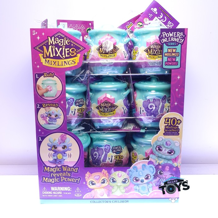 Magic Mixies Mixlings Collector's Cauldron Power Unleashed! Series 2 ...