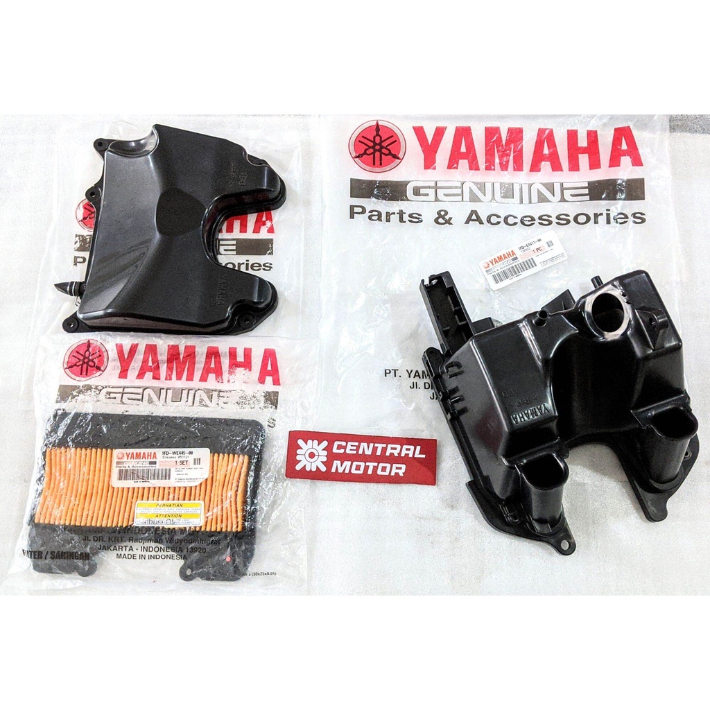 Original Yamaha Vega Force Fi Injection Air Filter Housing Box Set 1FD ...