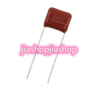 20Pcs CBB22 104J 250V 100nF 0.1UF CBB Capacitor Pitch 7.5มม.250V 104J 104K new original on sale ...