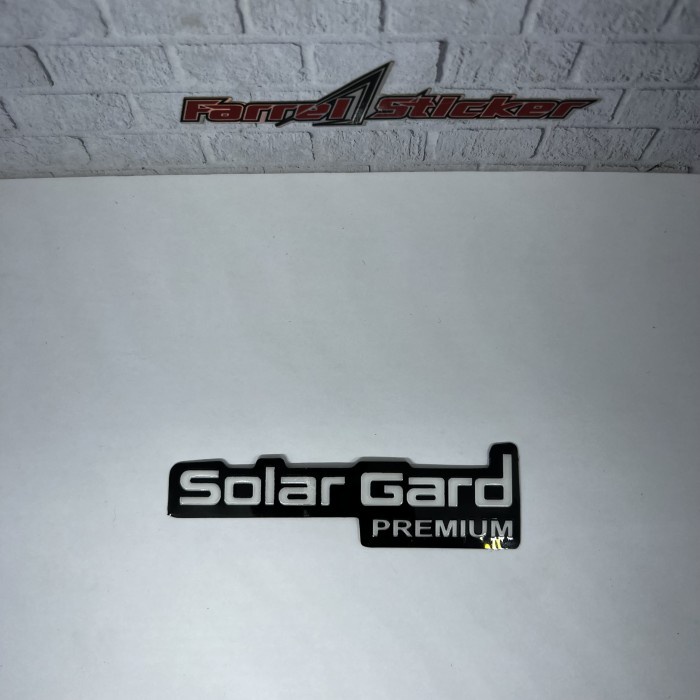 Solar Gard Premium Sticker, embossed window film Sticker | Shopee ...