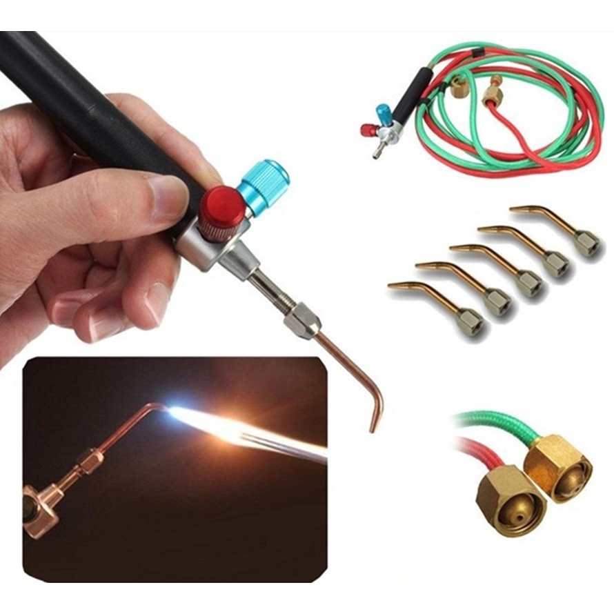 Mini Micro Small Brazing Weld Welder Soldwering Torch Tool Set Kit For ...