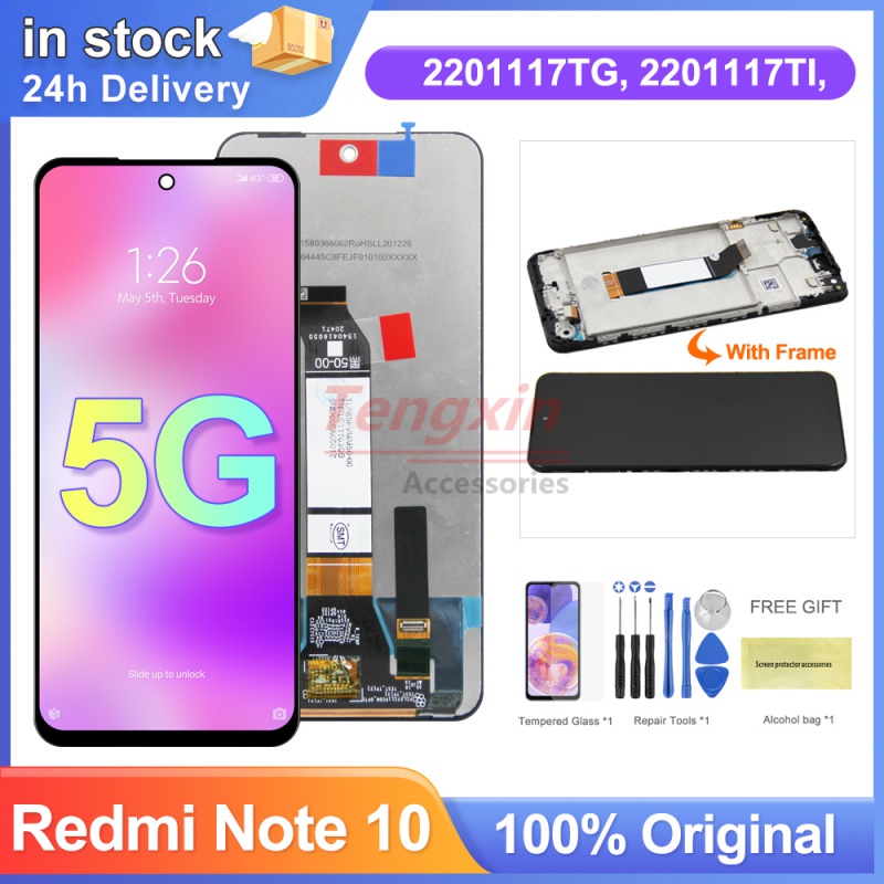 6.5'' LCD Screen for Xiaomi Redmi Note 10 5G LCD Display Touch Screen ...