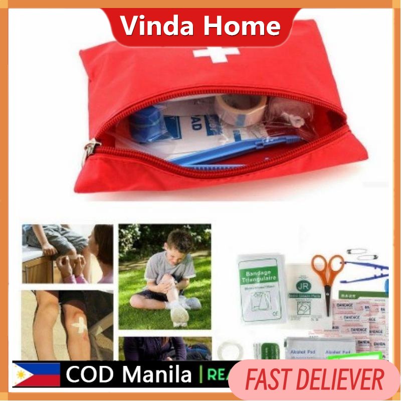 44PCS Complete Emergency Kit Outdoor Car Home Medical Kit Supplies ...