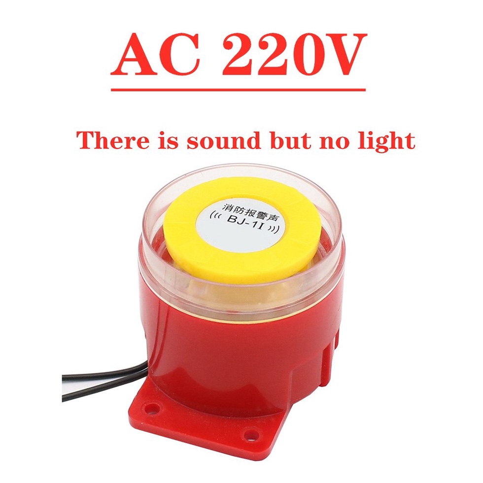BJ-1K high decibel alarm industrial 12V 24V 220V siren sound rescue ...