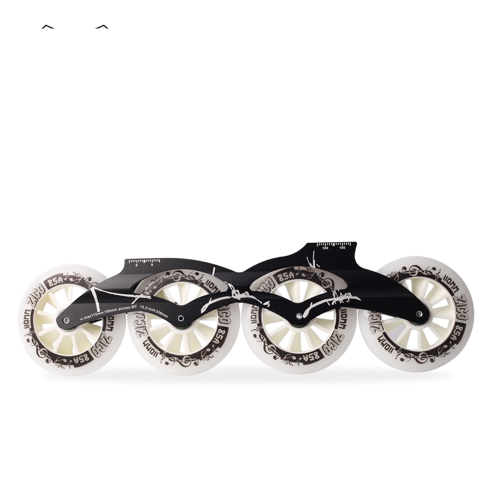 Professional high speed rollerskate shoe wheel big wheel 90/100/110 ...