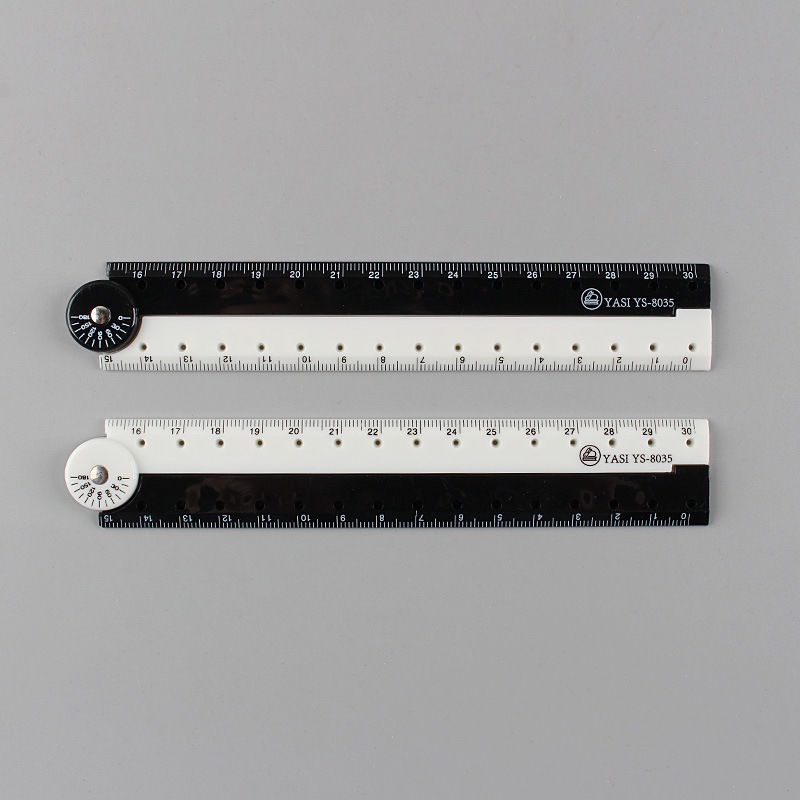Folding Rules Black and White Simple Ruler Graphic a Folding Ruler ...