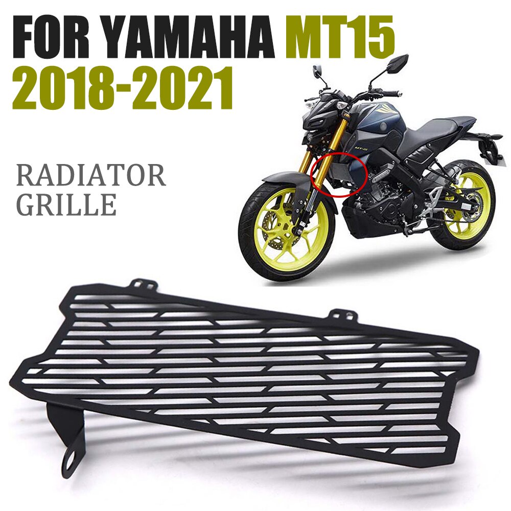 For Yamaha MT-15 MT15 2018-2021 versions Radiator Cover Motorcycle ...