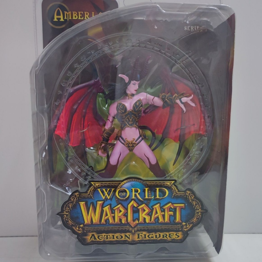 World of Warcraft WOW FIGURE Succubus Demon Gibzz Sparklighter FISH-EYE ...