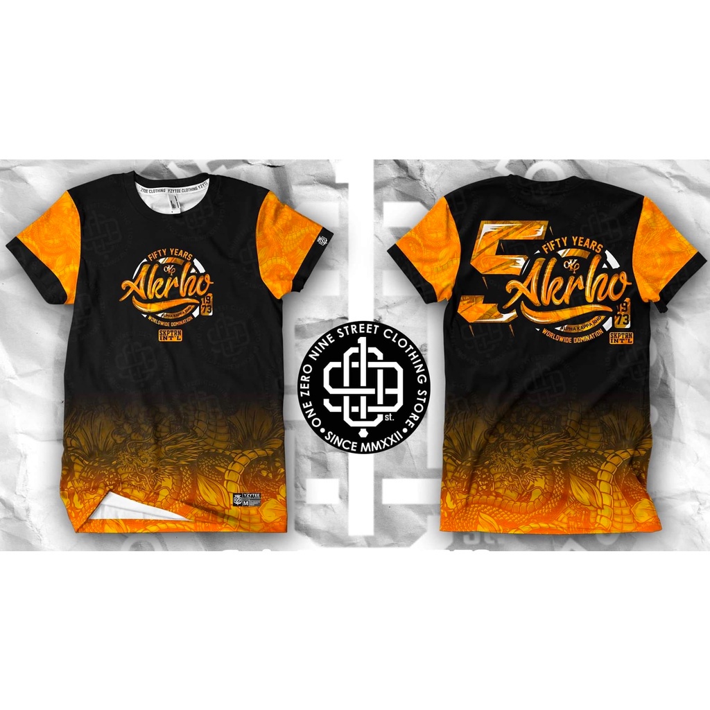 AKP 50th Anniversary T-Shirt Alpha Kappa Rho Full Sublimation Frat ...