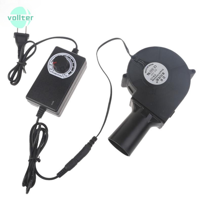 Portable Blower kalan BBQ Blower Fan For kalan 9733 DC 12V 2.5A 6000R ...