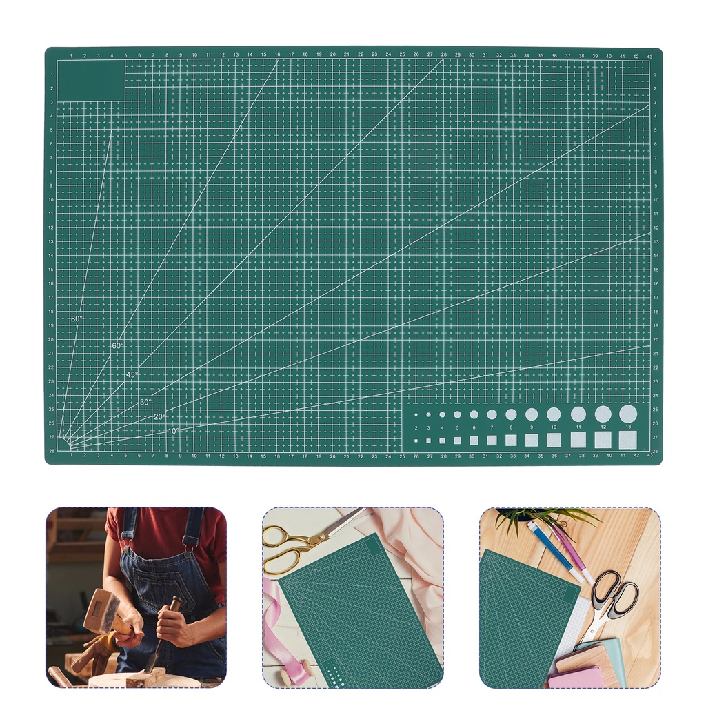 [READY STOCK] PVC Cutting Mat Plastic Mats Boards Craft Pad Manual Set ...