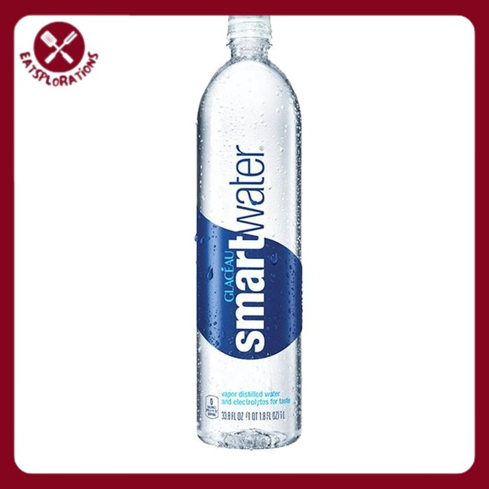 Eatsplorations | Glaceau Smart Water Distilled 1L Zero-Calorie Bottled ...