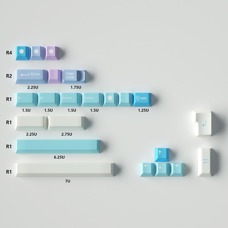 GMK First Love Keycap Set 132Keys Cherry Profile Compatible Gateron ...