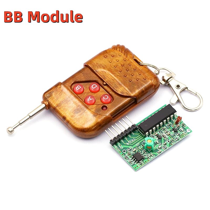 1set IC 2262/2272 4 Channel 315Mhz Key Wireless Remote Control Kits ...